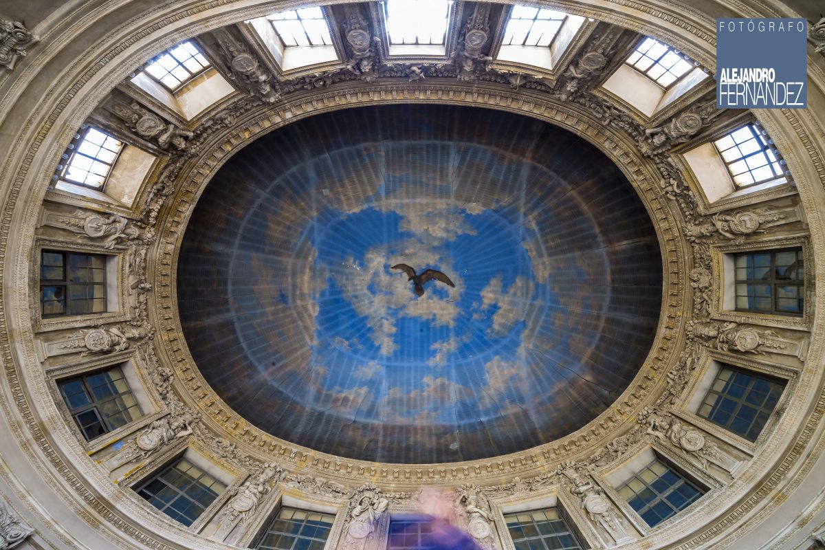 The Grand Salon's ceiling - Vaux le Vicomte